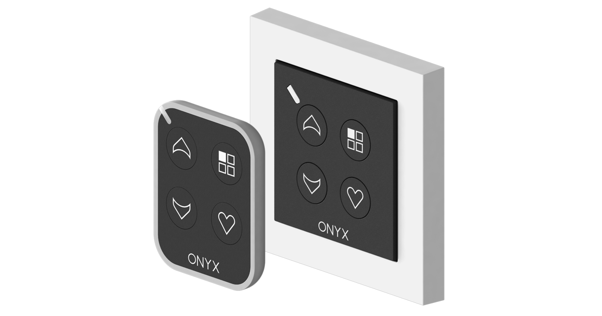 Hand-held radio transmitter ONYX.CLICK